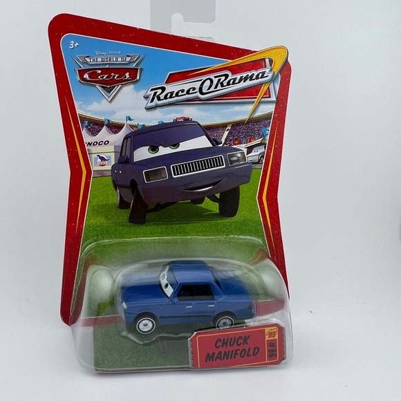 Pixar | Toys | New Disney Pixar Cars Race O Rama Chuck Manifold Diecast ...